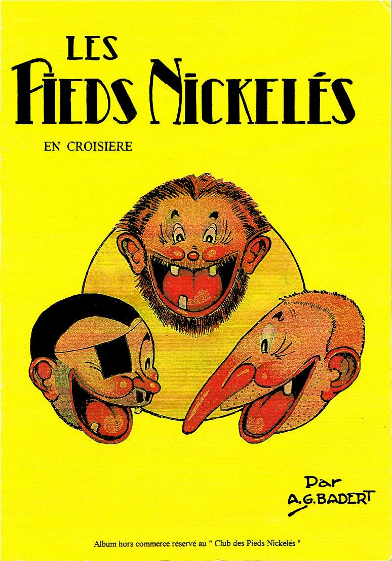 Albums Albert-Georges Badert - BD Nostalgie - Club des Pieds Nickelés